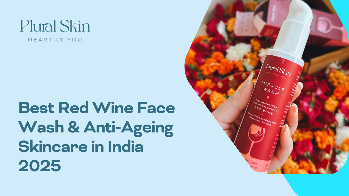 Red Wine Face Wash for Anti-Ageing, Acne & Skin Barrier | Plural Skin